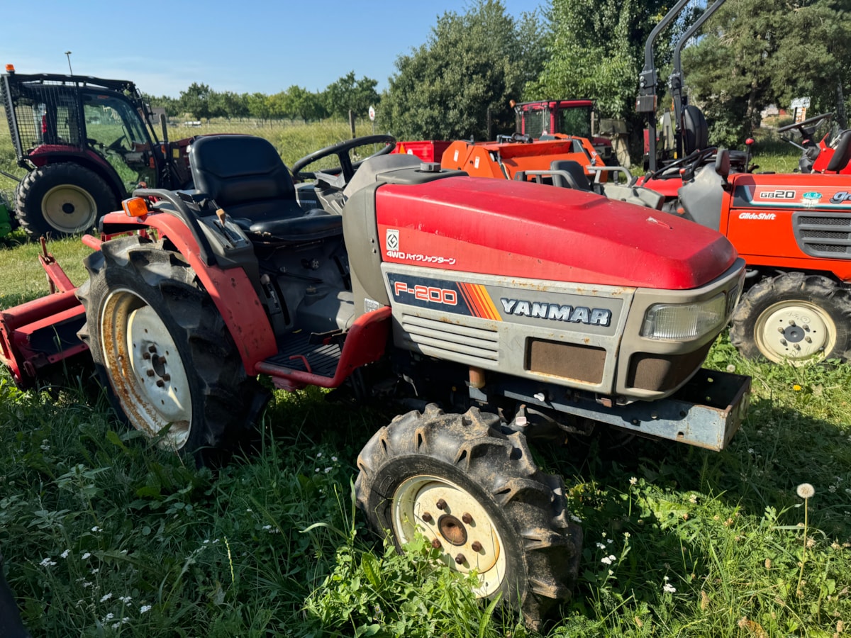 Malotraktor Yanmar F200D použitý | Traktorservis
